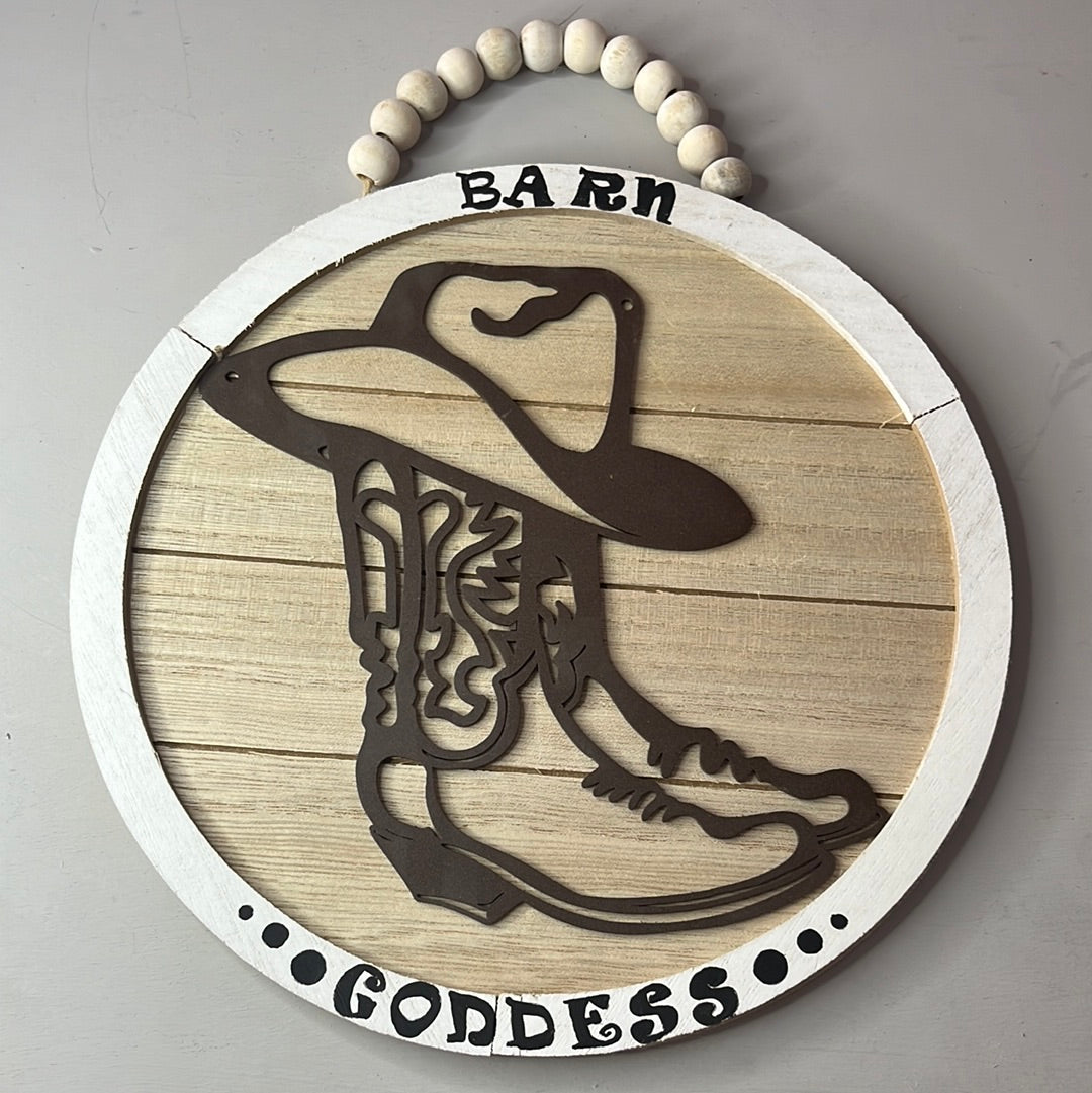 Barn Goddess Sign – SewChy Designs and More LLC