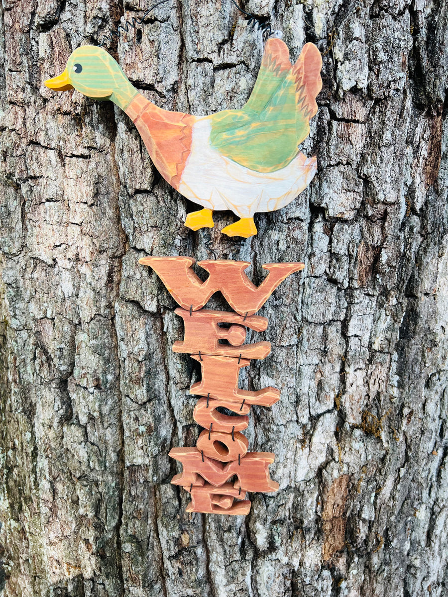 Welcome Duck Sign – SewChy Designs and More LLC